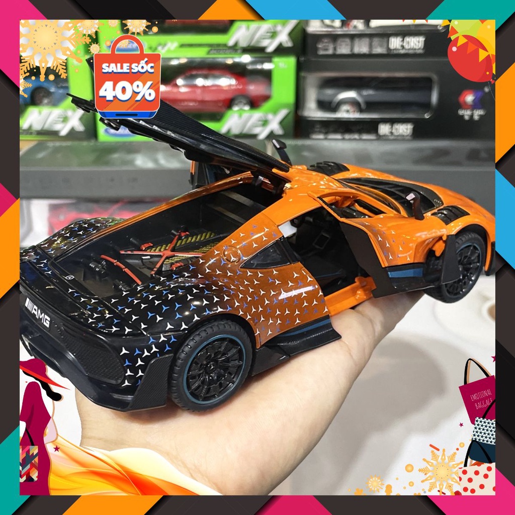 Mô hình xe hợp kim MERCEDES-AMG ONE tỉ lệ 1:24 hãng JINLIFANG 4 màu ...