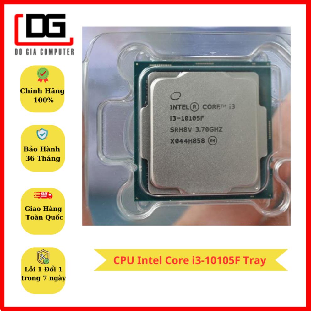 [CPU TRAY NEW] CPU Intel Core i3-10105F Tray - Socket Intel LGA 1200 ...