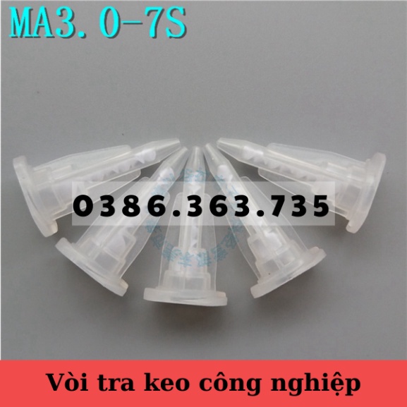 Ống Trộn Cao Su AbỐng Xoắn Ốc MA3.0-7S Điểm Trộn Keo Đầu Phun Keo Trộn Ống Trộn Ống Trộn Tĩnh ...