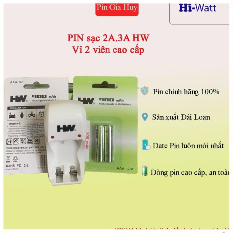 [Chính hãng] Bộ sạc pin tiểu AA AAA HW cao cấp và Pin sạc tùy chọn ...