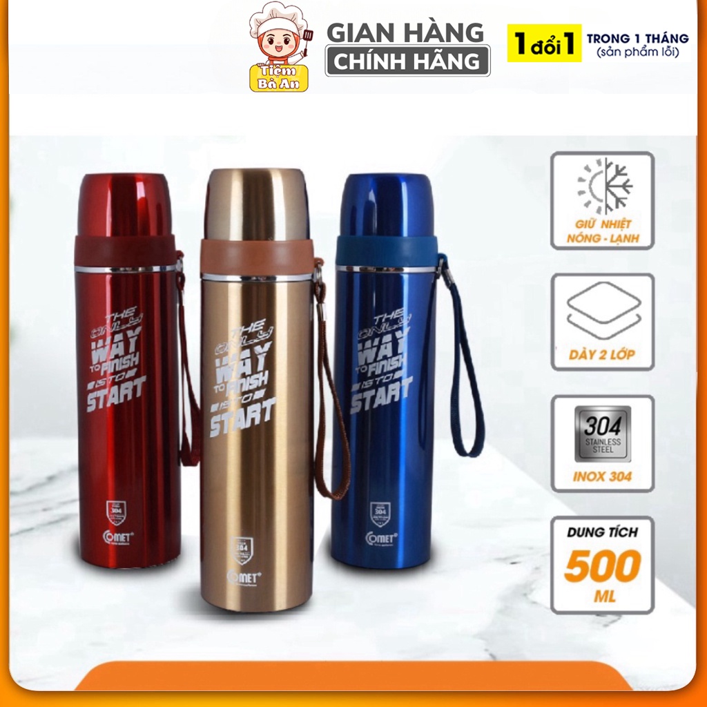 Bình giữ nhiệt COMET CH12-75 (500ml) - Hàng Chính Hãng | Shopee Việt Nam