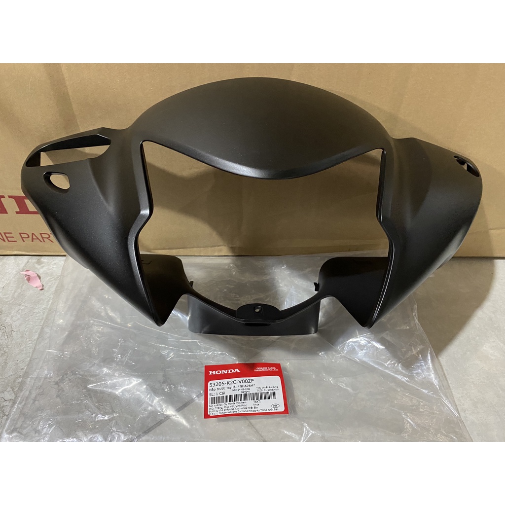 Nắp trước tay lái | bàn thờ Vision (2021) màu Đen nhám (53205-K2C-V00ZF ...