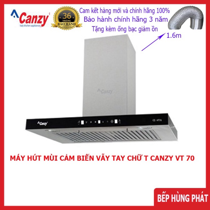 Máy hút mùi chữ T Canzy CZ 399SMART cảm biến vẫy tay hàng chính hãng | Shopee Việt Nam
