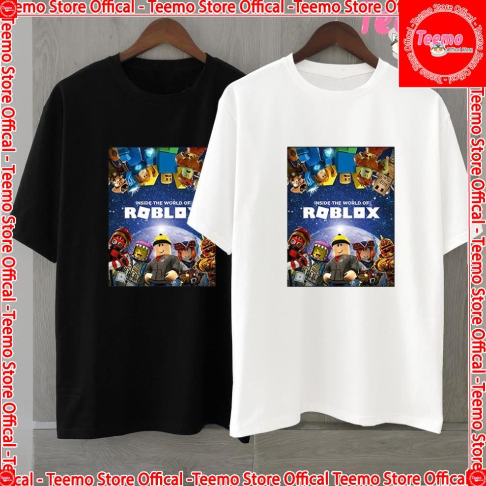 Áo thun Roblox, Áo Roblox hình người hộp cực ngầu, Chất liệu co dãn ...