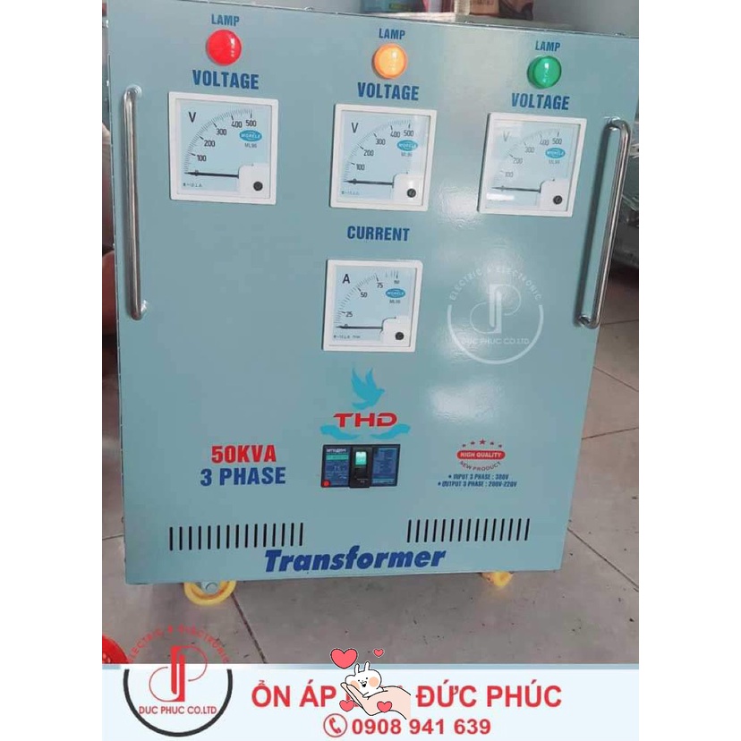 Tự ngẫu 3P 380V/220V 50KVA - Thông Dụng-đổi nguồn 3 pha 380V ra 3 pha 200V -220V | Shopee Việt Nam