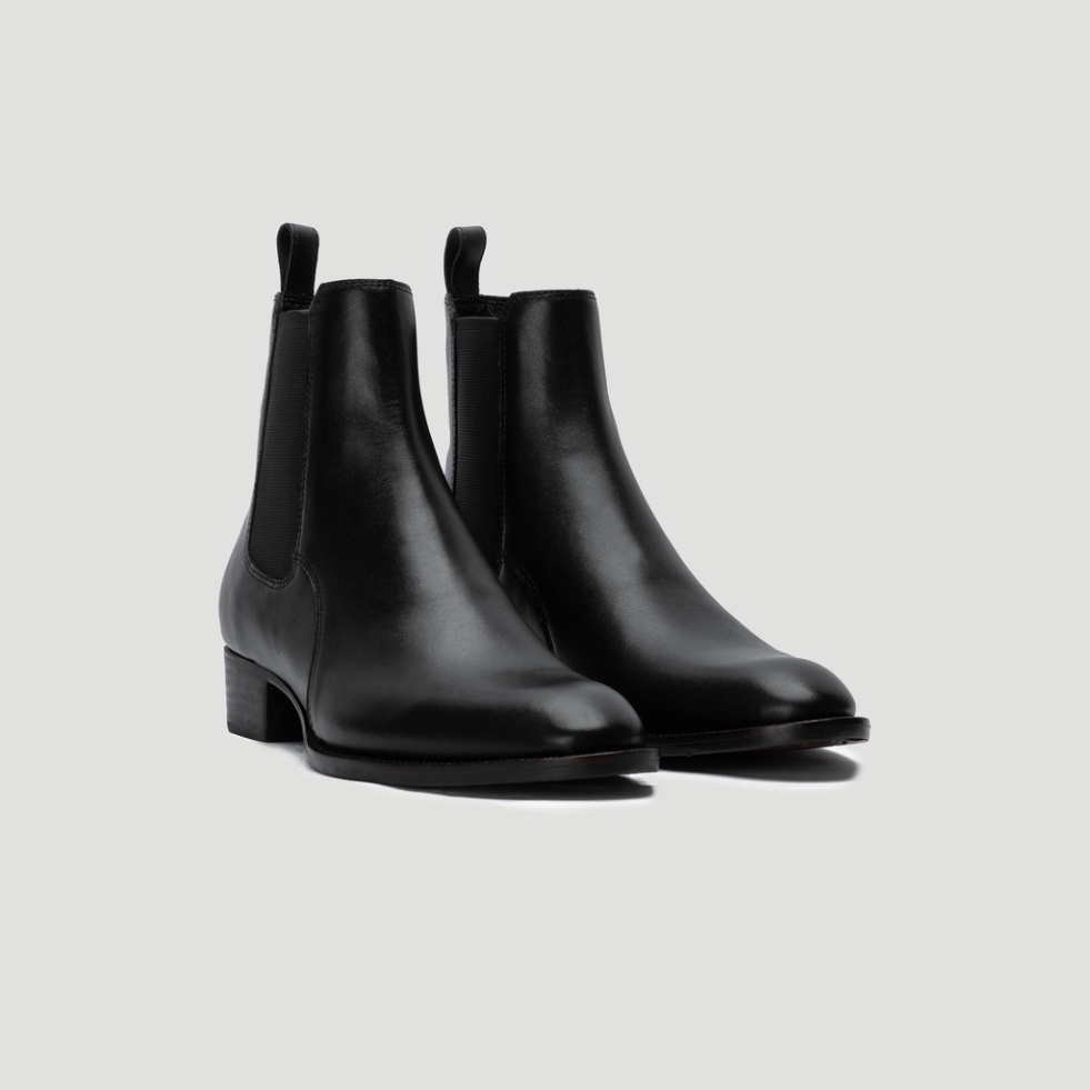 Giày boot THE WOLF wild walk chelsea boot - Black | Shopee Việt Nam