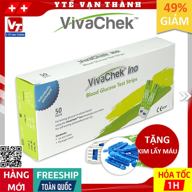 Que Thử Đường Huyết VivaChek Ino | (Viva Check) (VivaCheck) -VT0614 ...