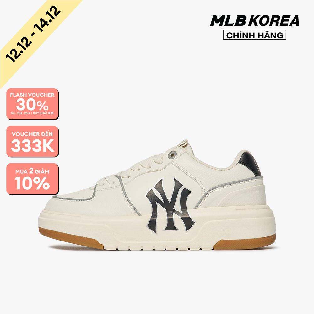MLB - Giày thể thao Chunky Liner 3ASXCA12N-50IVS | Shopee Việt Nam