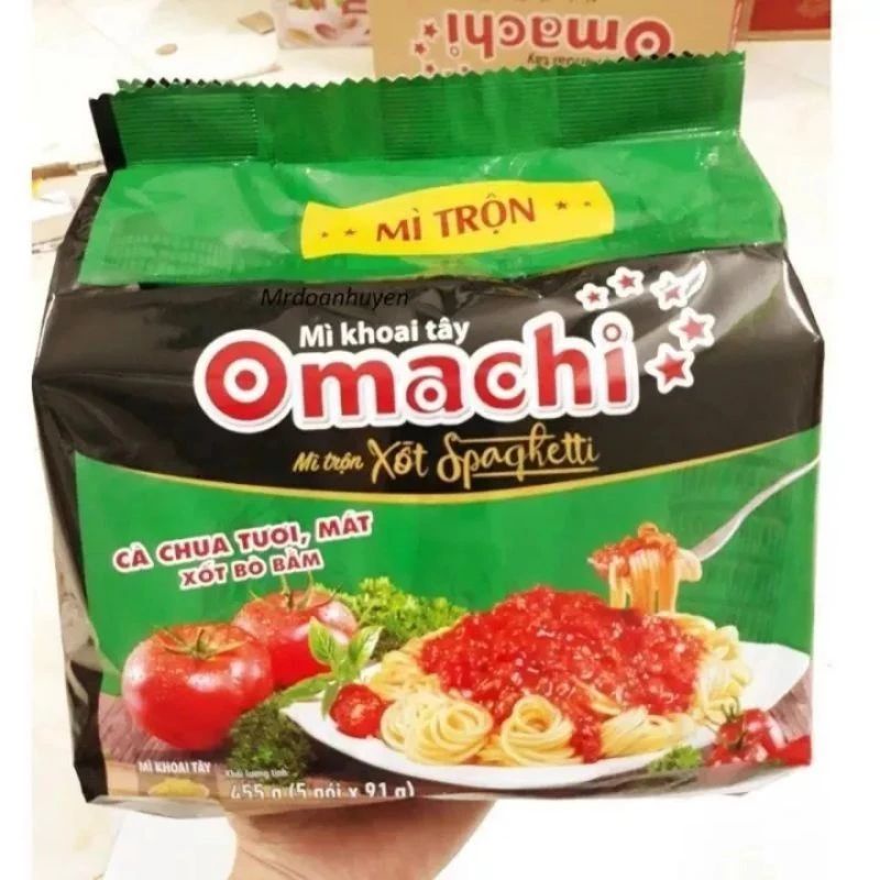 Mì Trộn Sốt Spaghetti Omachi 5 Gói | Shopee Việt Nam
