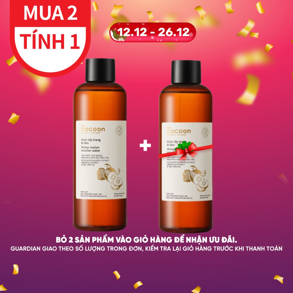 Nước Tẩy Trang Bí Đao Cocoon 500ml | Shopee Việt Nam