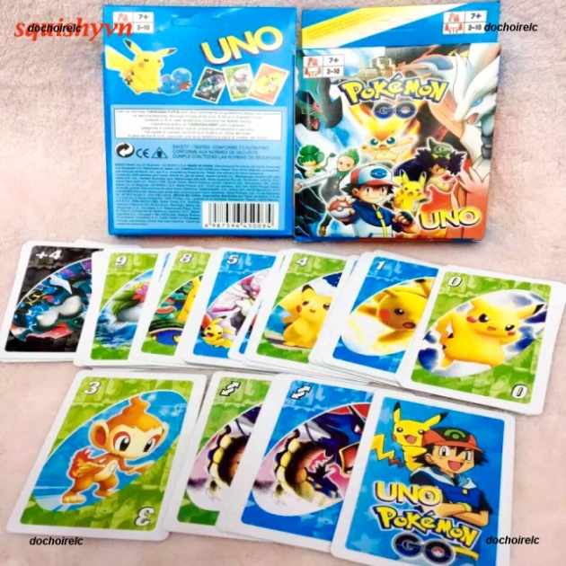 Bộ bài game show Uno Classic, Wild, Skip Bo, Flip, Phase 10, DOS, BTS ...