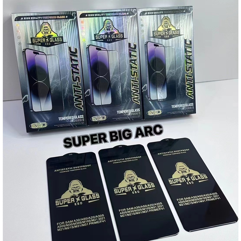 Cường lực KINGKONG Samsung A32 4G 5G / A52 / A52s / A72 siêu tĩnh điện, siêu dày, bảo vệ điện ...