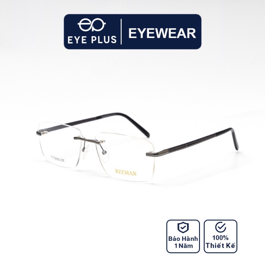 Kính cận titanium nam nữ thời trang EYE PLUS siêu phẩm hợp kim ip ...