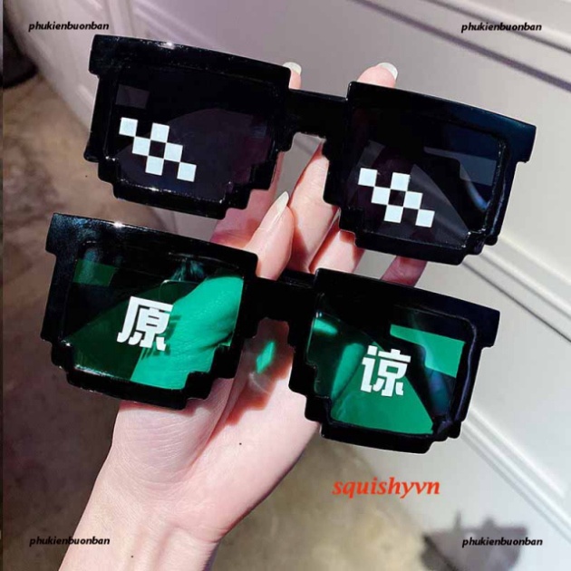 Kính mát meme 8 bit thug life kì dị chất lượng và tốt cao | Shopee Việt Nam