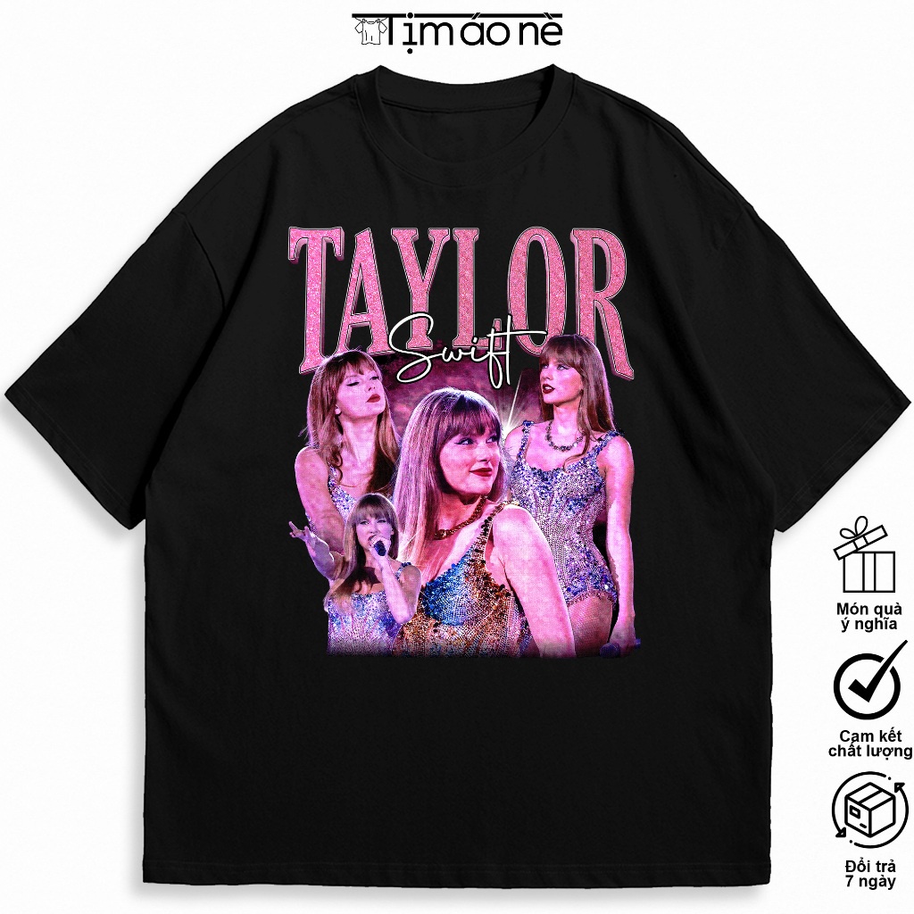 Áo thun Taylor Swift Album 1989, Áo thun ca sĩ Taylor Eras Tour cho Fan ...