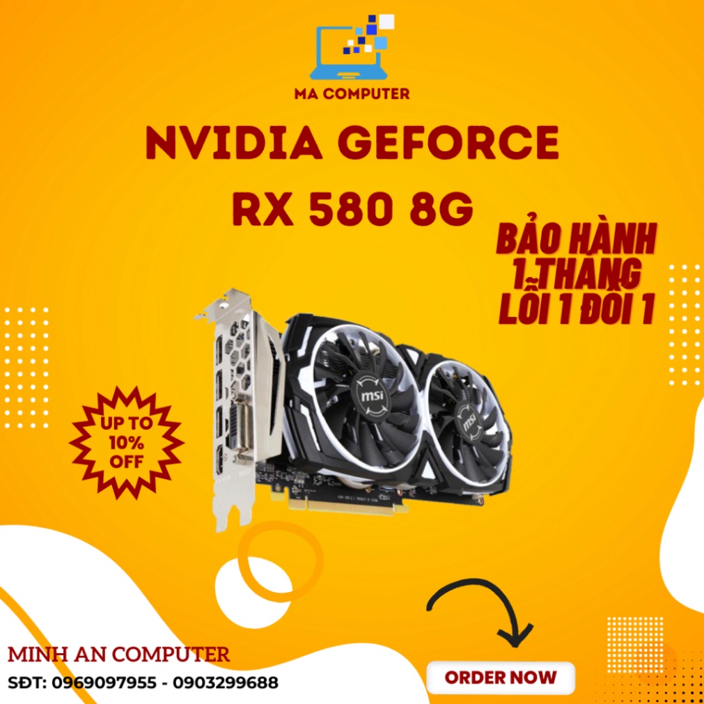 Vga Rx 580 8G | Shopee Việt Nam