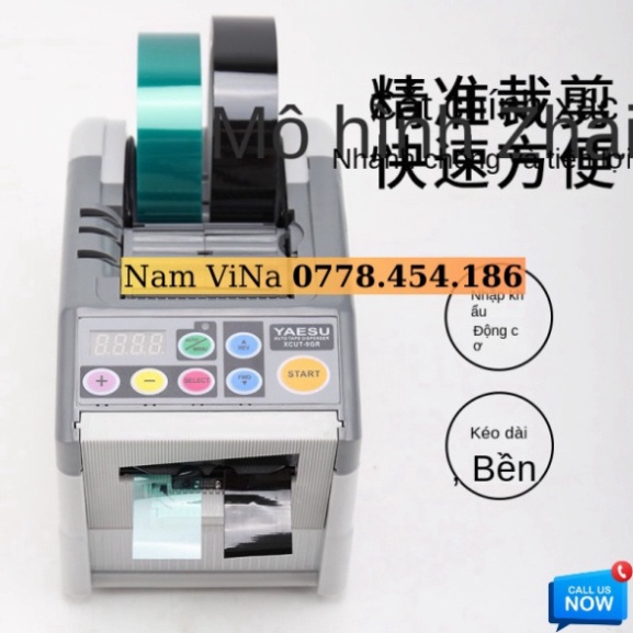 Máy Cắt Xcut Nhập Khẩu Yaesu-Băng Keo ZCUT-9 Chính Hãng 9gr-Màng Bảo Vệ Trong Suốt 9G Để Bàn ...