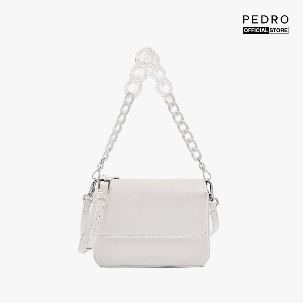 PEDRO - Túi đeo vai nữ phom chữ nhật nắp gập thanh lịch PW2-75060091-03 ...
