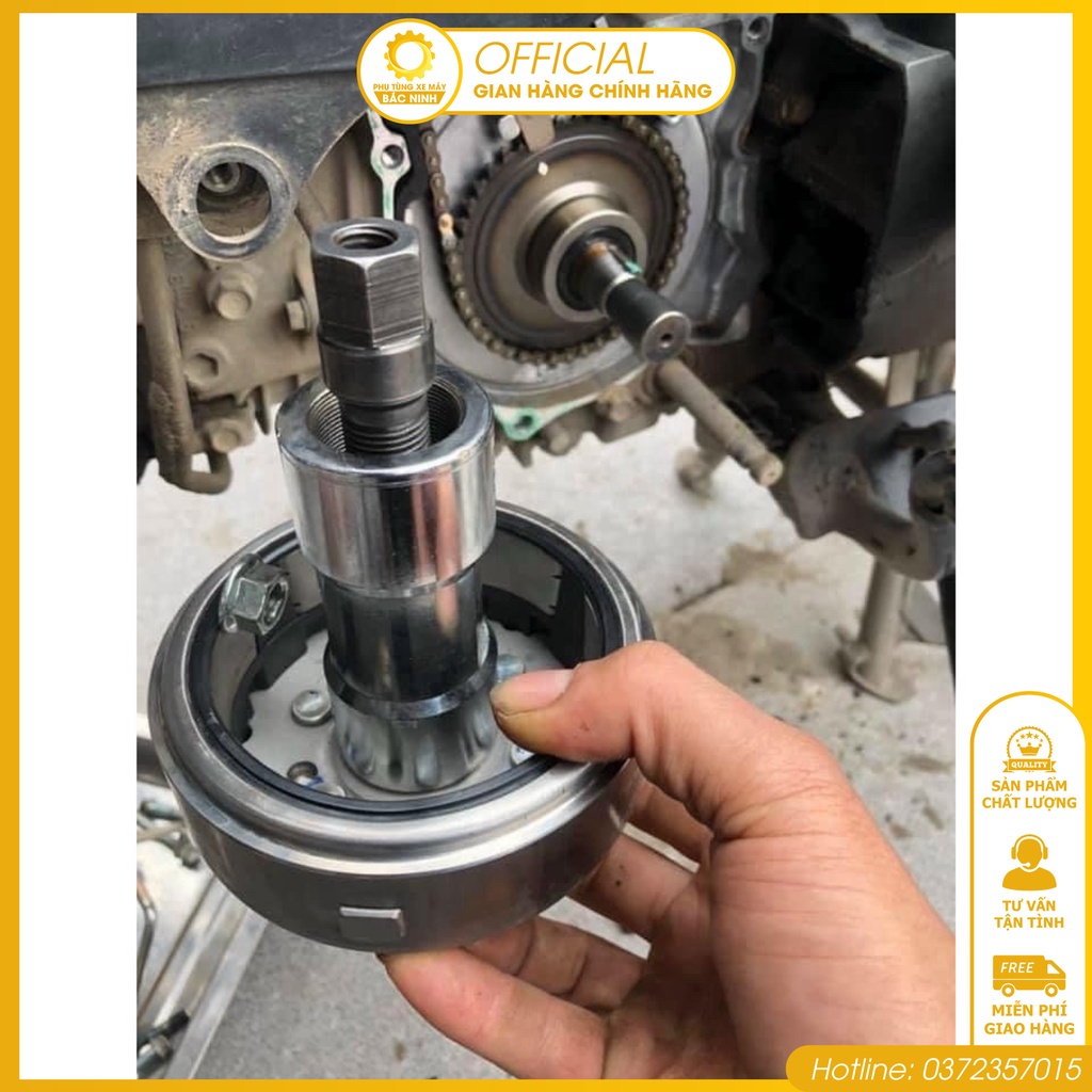 Vam cảo vô lăng mâm lửa Honda Wave Dream 100 và Suzuki Smash, Viva cao ...