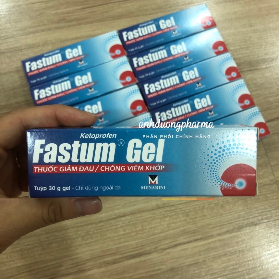 Fastum Gel 30g Kem bôi giảm đau cơ xương khớp (tem công ty) | Shopee ...