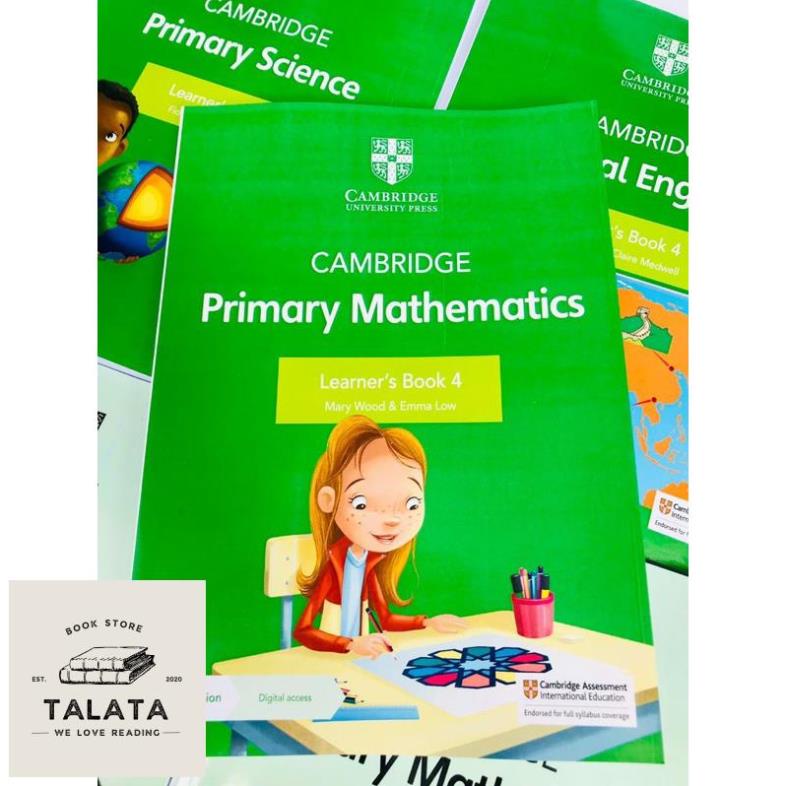 Cambridge Primary Mathematics Learner’s Book- Workbook 4 -Bản 2nd | Shopee Việt Nam
