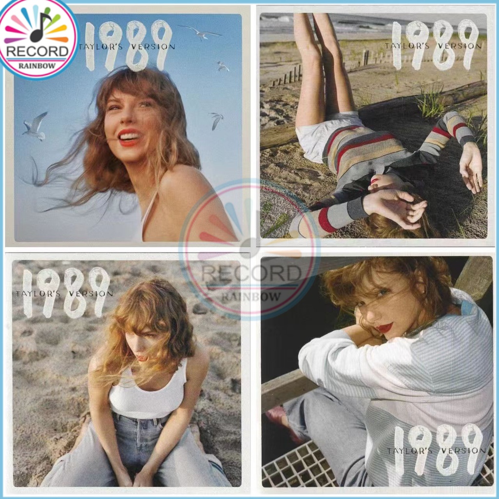 Taylor Swift 1989 Taylor's Version Blue,Green,Pink,Yellow 4 Color ...