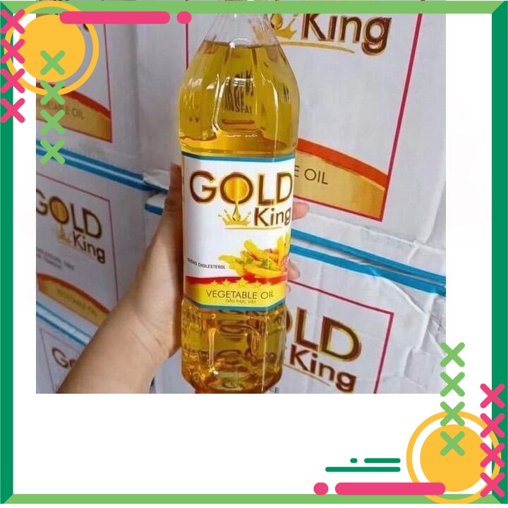 (Hỏa tốc) Dầu Ăn Gold King ( 900ml) | Shopee Việt Nam