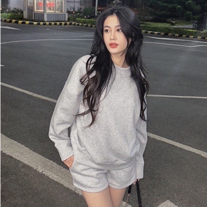 Larie Sweater Set - Bộ nỉ chân cua thu đông cao cấp hàng xuất hàn dư ...