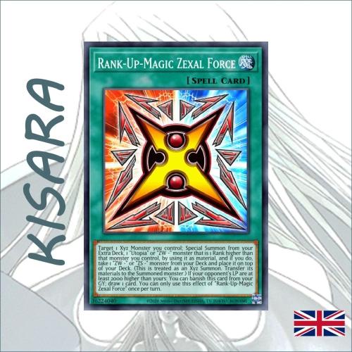 Bài lẻ Yugioh Rank-Up-Magic Zexal Force - MP22-EN090 - Rare 1st Edition ...