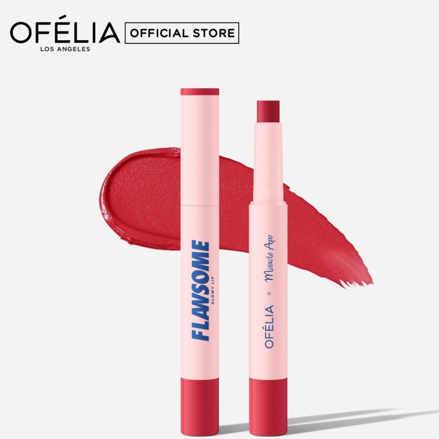 Chính hãng BUBBLE POP (Hồng Đỏ Trầm) - Son Sáp Tint Bóng OFÉLIA ...
