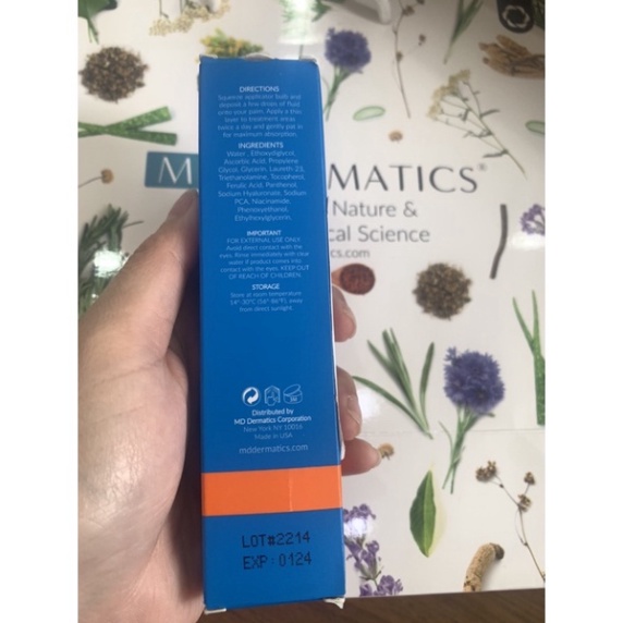 Serum Incredible Md Dermatics | Shopee Việt Nam