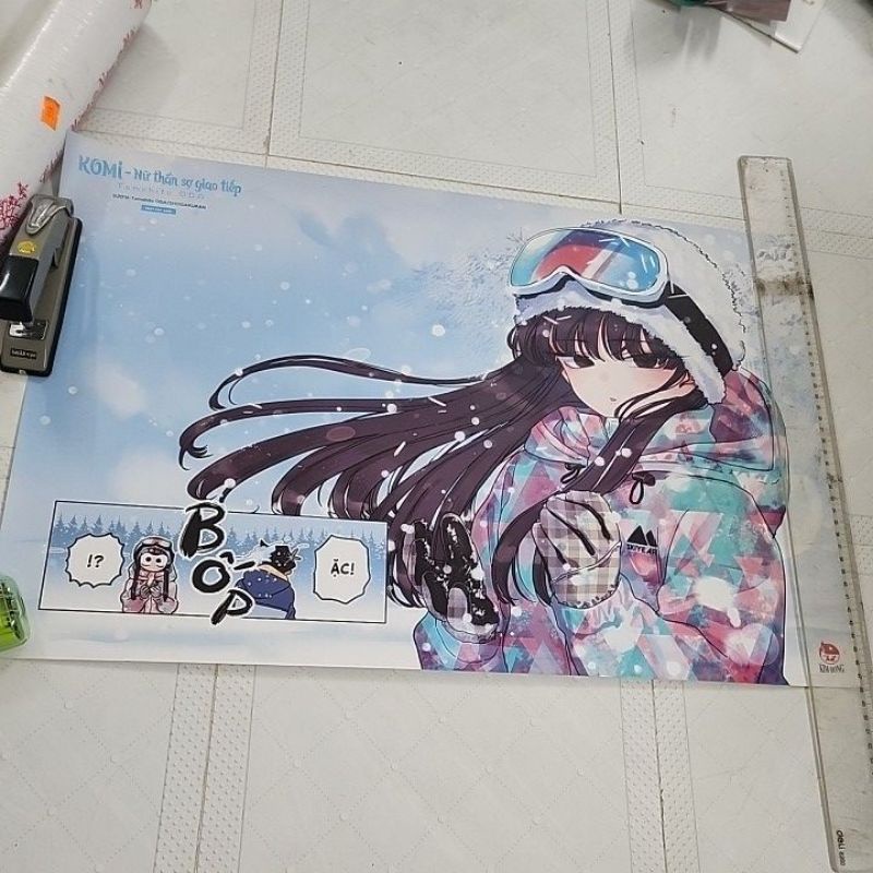 Poster Komi Vol 20 (cuộn lại gói trong ống nước nhựa) | Shopee Việt Nam