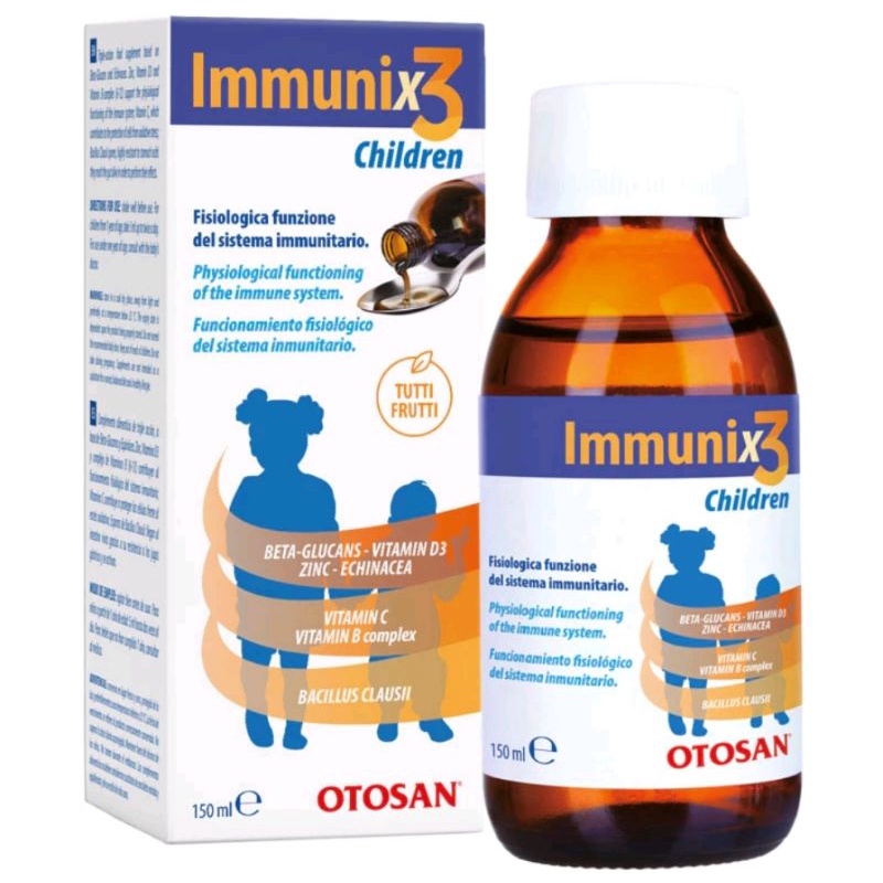 Immunix 3 children Siro tăng cường đề kháng,cân bằng vi sinh đường ruột ...