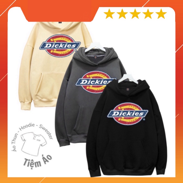 [STICKER DÁN ÁO] (Sale) Áo Hoodie Dickies Big Logo - chất nỉ bông Hàn ...