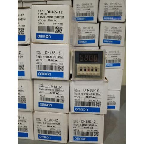 Relay thời gian (Timer) Omron DH48S-S,1Z, 2Z (Kèm đế) Công tắc hẹn giờ DH48S | Shopee Việt Nam