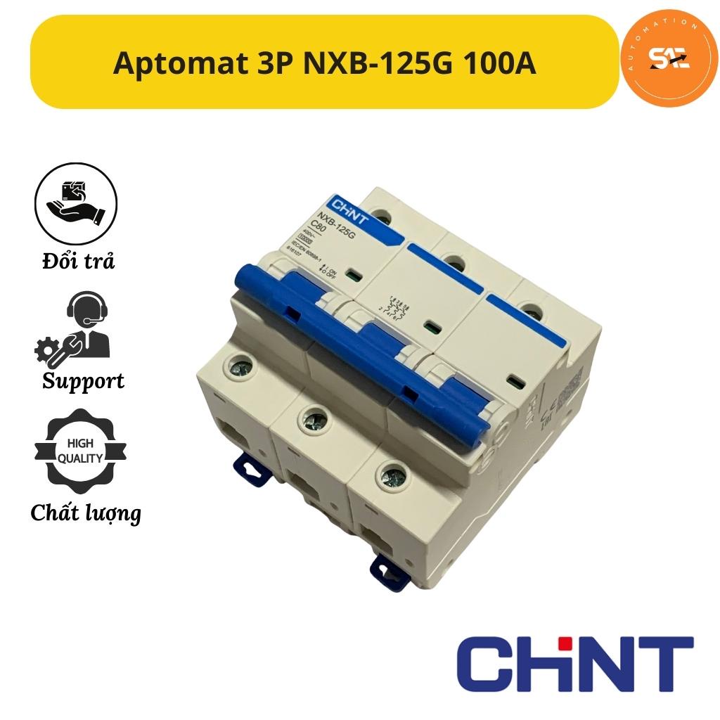 Aptomat MCB 3P 80A/100A NXB-125 CHINT dòng cắt 10kA, attomat hàng chính hãng | Shopee Việt Nam
