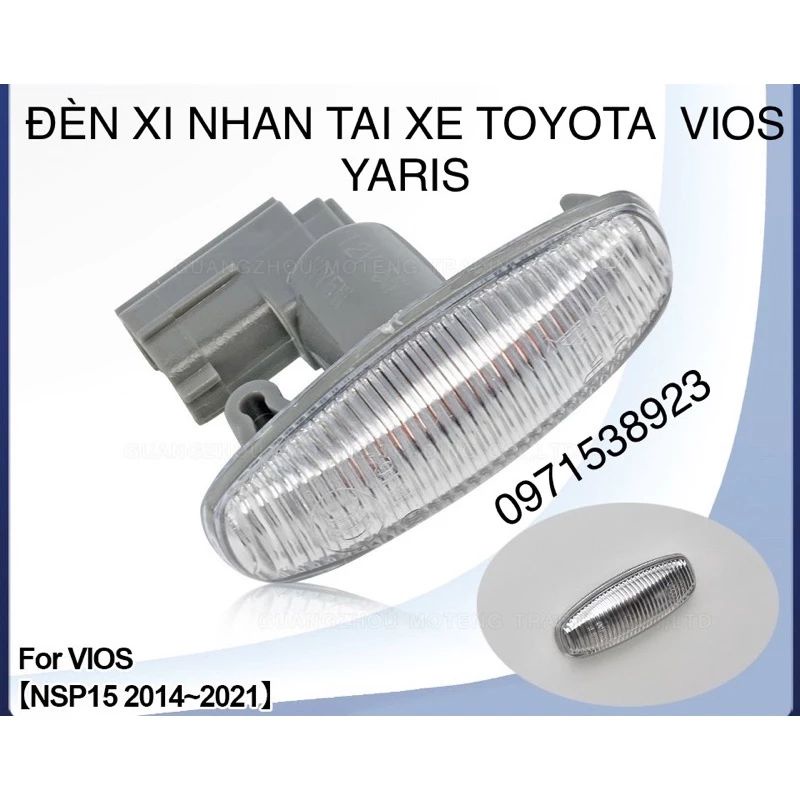 ĐÈN XI NHAN TAI XE TOYOTA VIOS YARIS 2012-2022 CAO CẤP 81730-0D090 ...