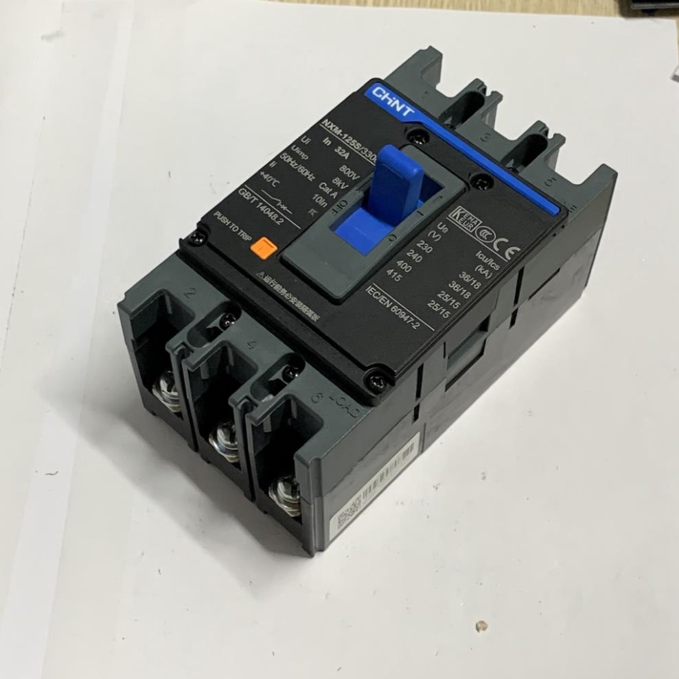 Aptomat tổng MCCB 32A/50A/63A/100A/125A NXM-125S/3300, attomat khối chint hàng chính hãng ...