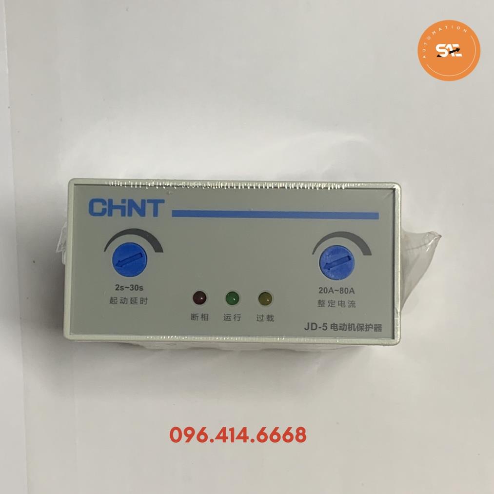 Relay bảo vệ động cơ, dòng điện JD-5 CHINT có các dải dòng (0,5-5A),(2-20A),(20-80A) | Shopee ...