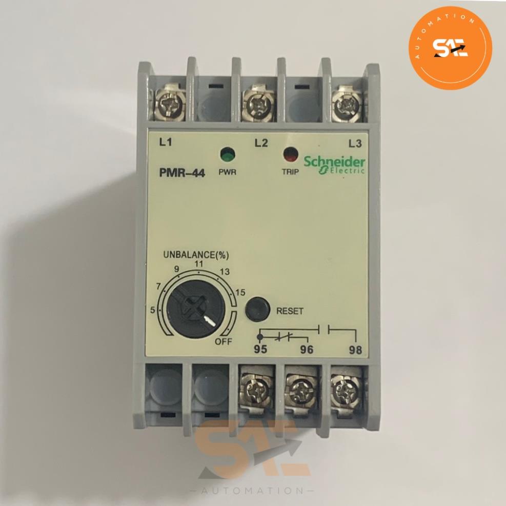 Relay bảo vệ điện áp PMR-44,PMR44 hãng Schneider, relay chống mất pha ...