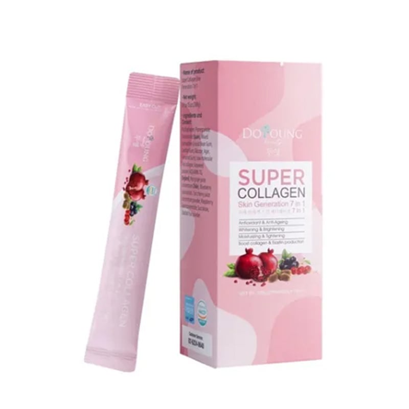 (HSD: 8/2024) Thạch Collagen Lựu Super Collagen Skin Generation 7 In 1 ...