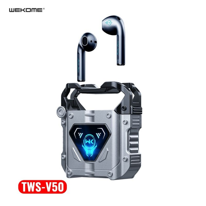 Tai nghe không dây Bluetooth nghe nhạc, chơi game, nhét tai TWS WEKOME ...