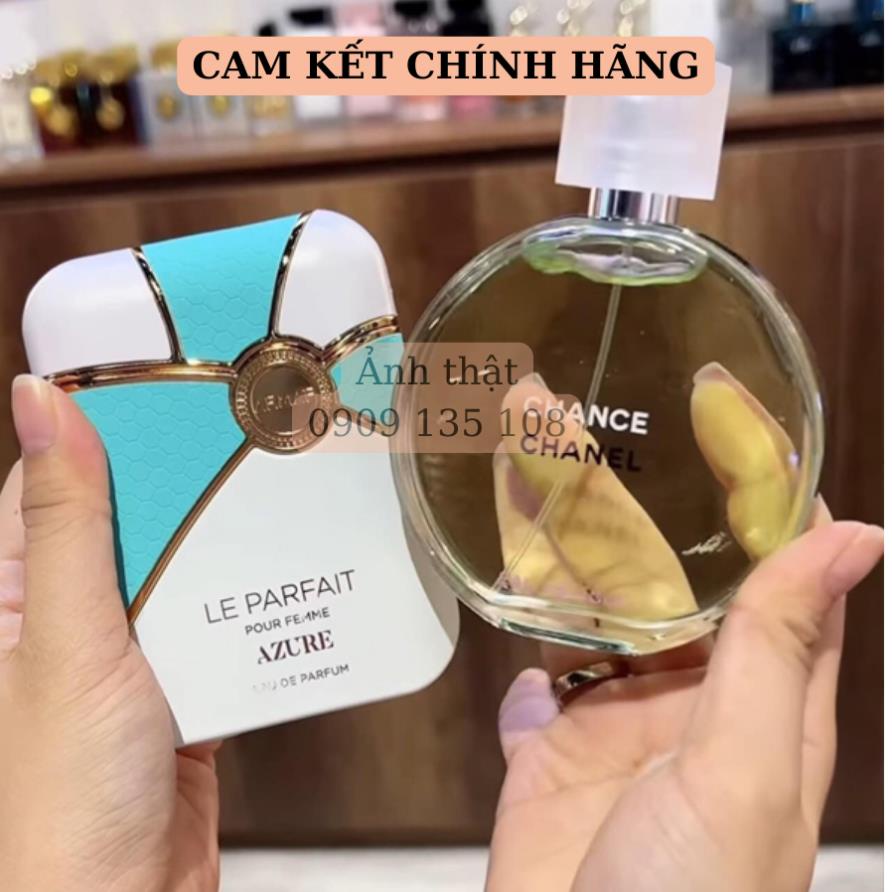 Nước hoa nữ Le Parfait Azure Pour Femme EDP tươi mát, hiện đại, quyến rũ, ngọt ngào 100ml chính ...