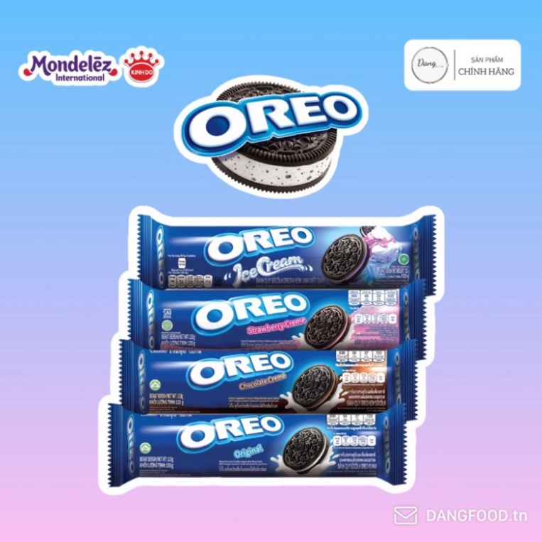 bánh OREO Quy Kem 123,5g | Shopee Việt Nam