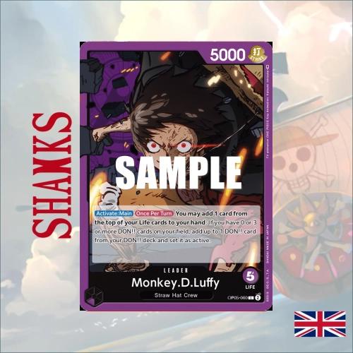[Thẻ bài One Piece TCG] Monkey.D.Luffy - OP05-060 - Leader | Shopee Việt Nam