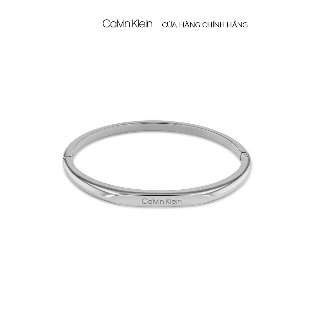 Vòng tay Calvin Klein Nữ màu Bạc SS22 - Faceted CK 35000045 | Shopee ...