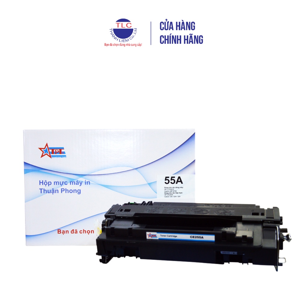 Hộp mực Thuận Phong TPT 55A dùng cho máy in HP LJ P3015 / Canon LBP ...