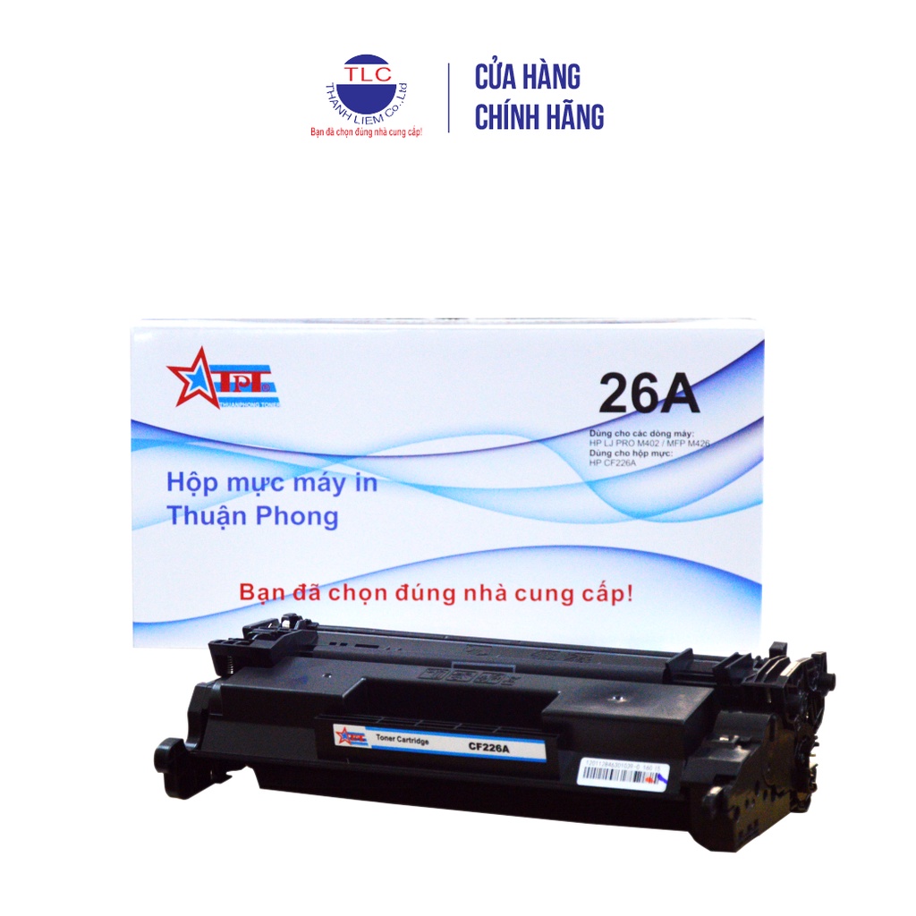 Hộp mực TPT Thuận Phong 26A dùng cho máy in HP LJ PRO M402 / MFP M426 ...