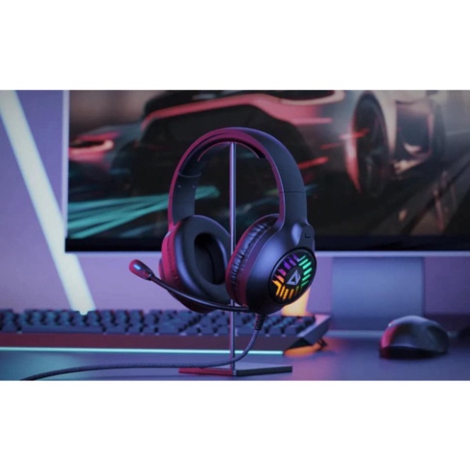Tai nghe chụp đầu có dây heaphone rgb aukey ghx1 gaming led có mic cho ...