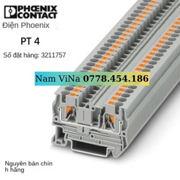 Thiết Bị Đầu Cuối Phoenix D-pt2, 5 Pt2.5 PT4 PT6 Clipfix35-Twin-PE E/UK ...